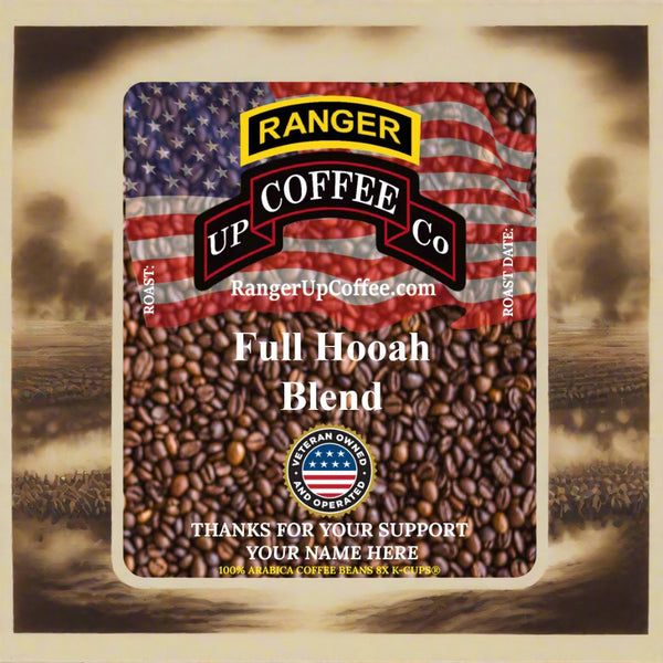 Full Hooah Blend K-Cups – Ranger Up Coffee